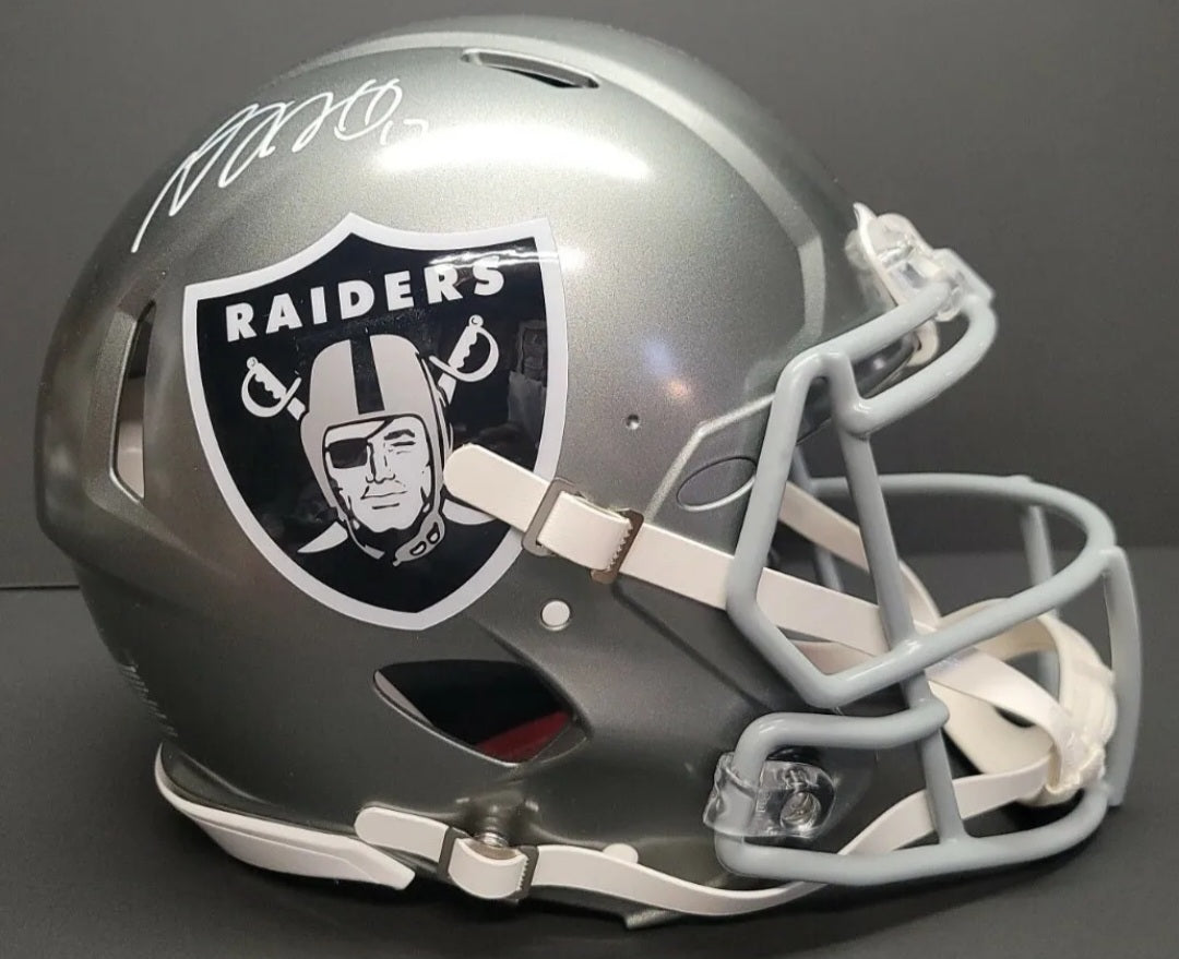 Davante Adams "Las Vegas Raiders" Autographed Proline Flash Full Size ...