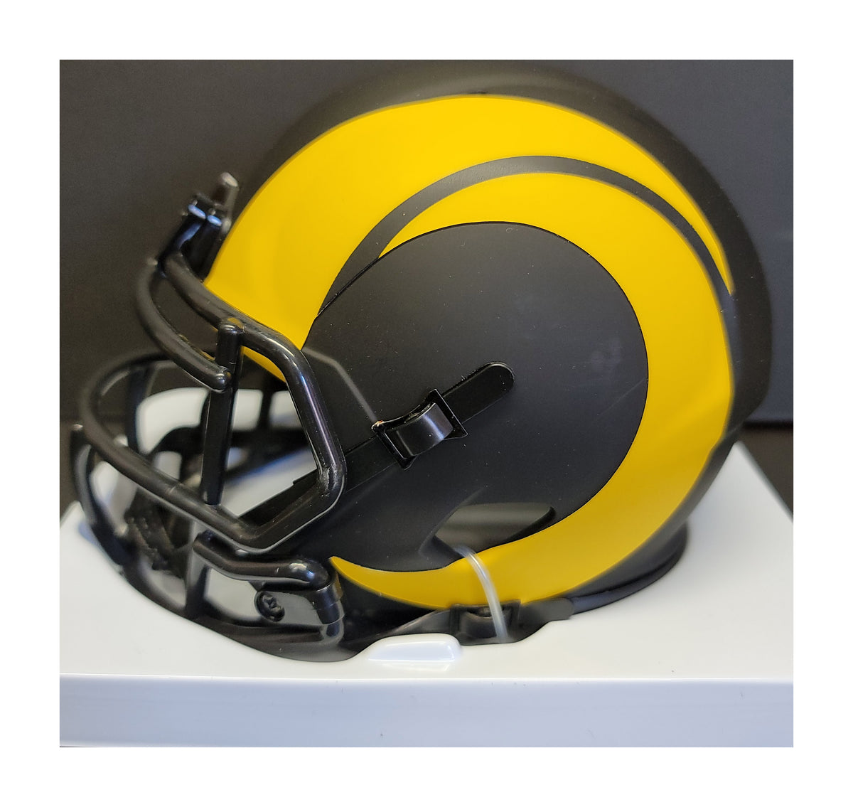 Aaron Donald Autographed Los Angeles Rams Riddell Eclipse mini Helmet ...